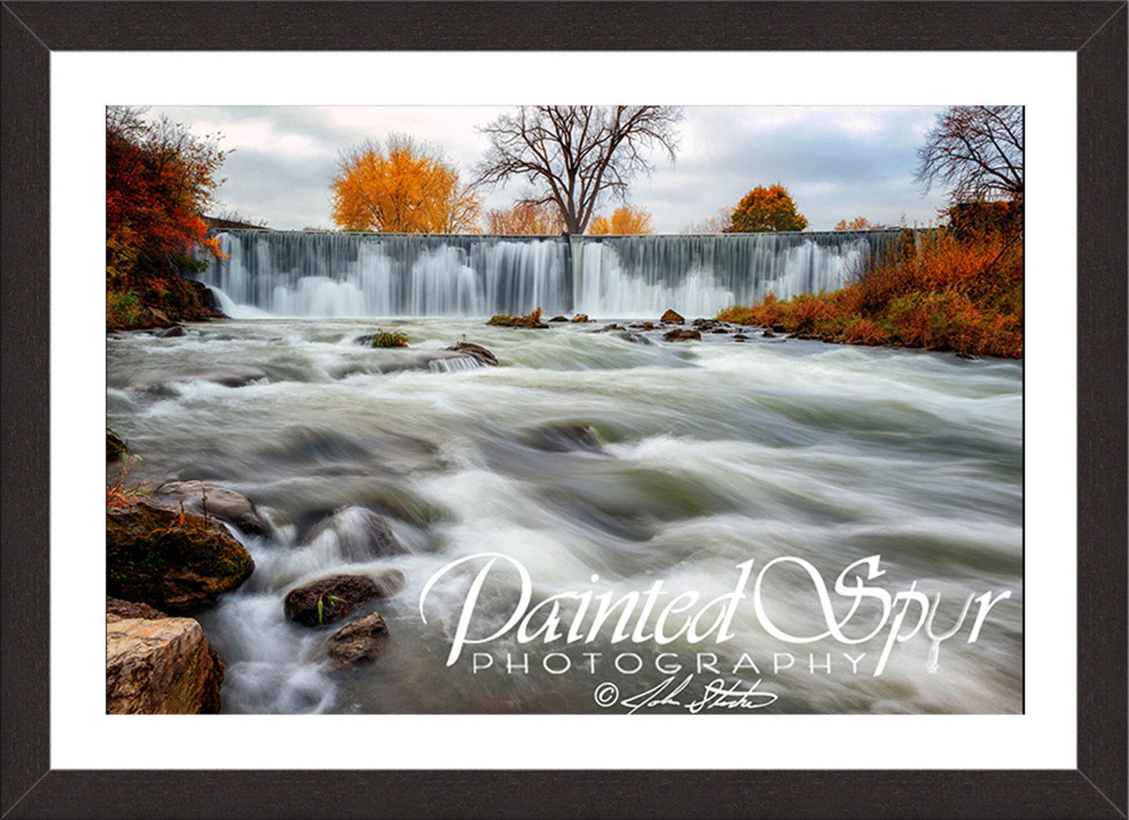 Autumn at the Lanesboro Dam in Lanesboro, MN - Fine Art Photography ...