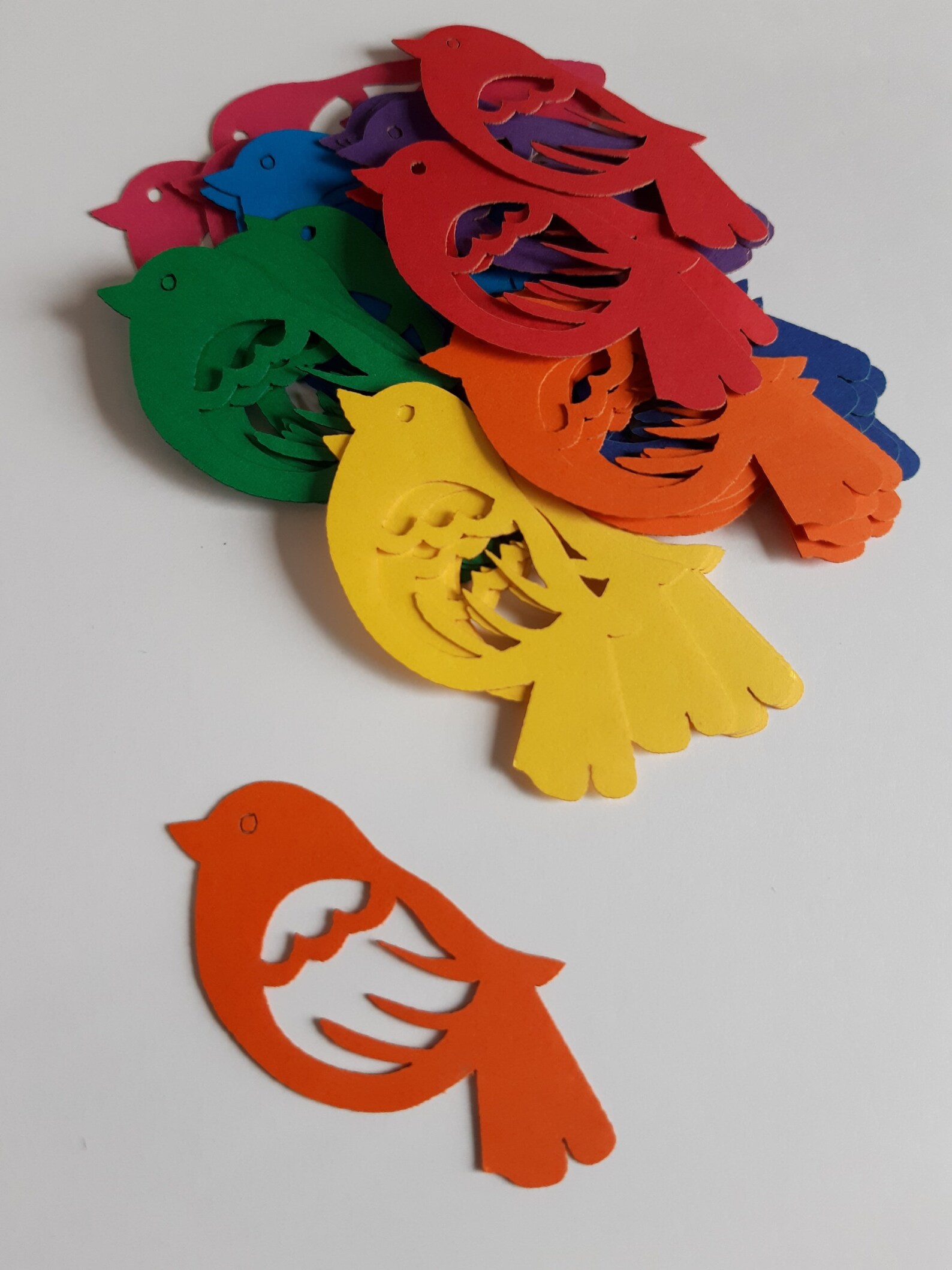 Bird Die Cut Out ( Spring Decoration, Baby Shower, Embellishments ...