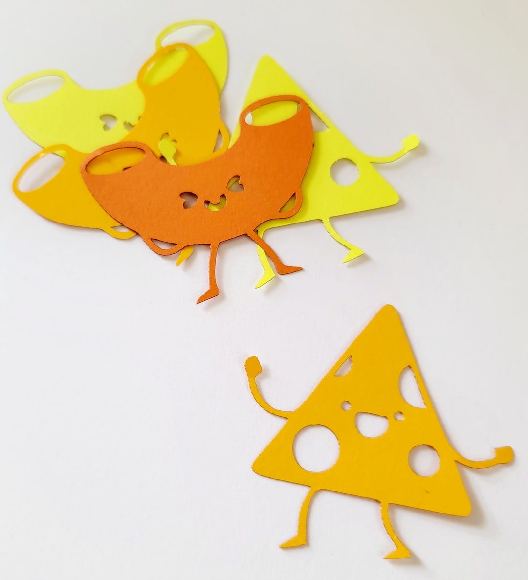 Macaroni and Cheese Die Cut Outs ( Kids Crafts, Card Making, Scrap ...