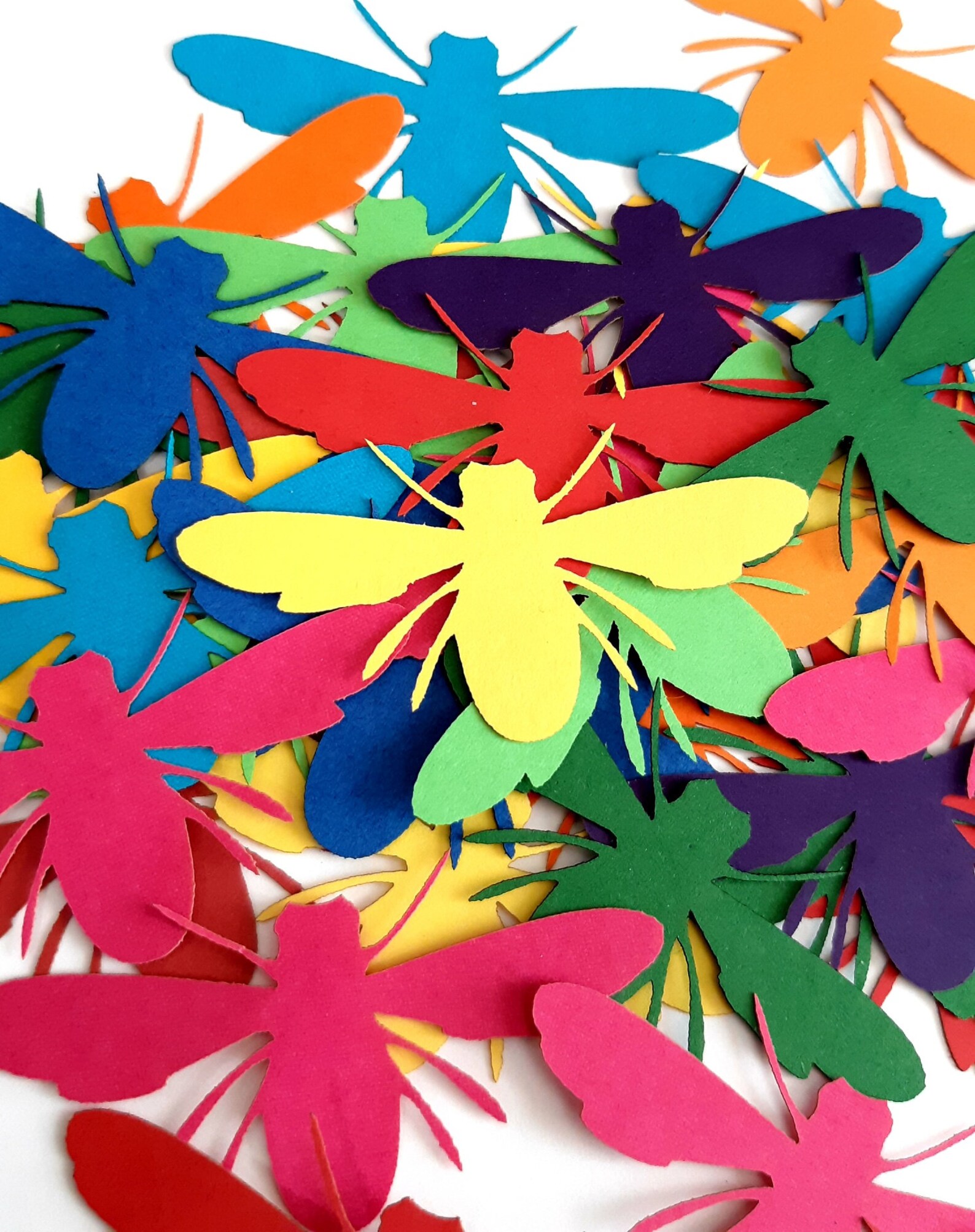 Dragon Fly Die Cut Out Embellishments Confetti Kids - Etsy