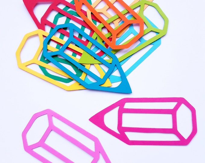 Pencil Die Cut Outs ( School Projects, Kids Crafts, Scrap Booking, Card ...