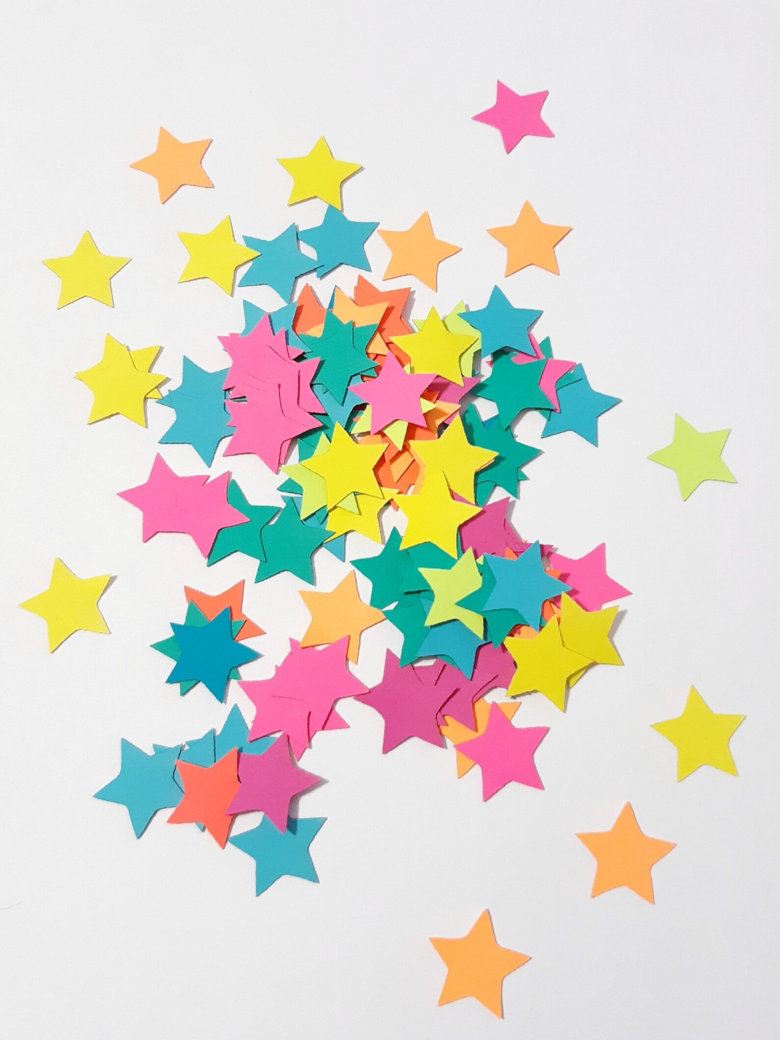 Star Die Cut Outs Confetti Table Scatter Party Decoration - Etsy
