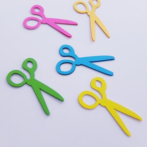 Scissors Die Cut Out ( Sewing Confetti, Beauty Salon / Barber Shop ...