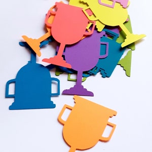 Trophy Die Cut Outs ( School Projects, Scrap Booking, Embellishments ...
