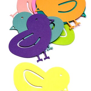 Baby Chick Die Cut Outs ( Spring Decor, Card Making, Embellishments ...