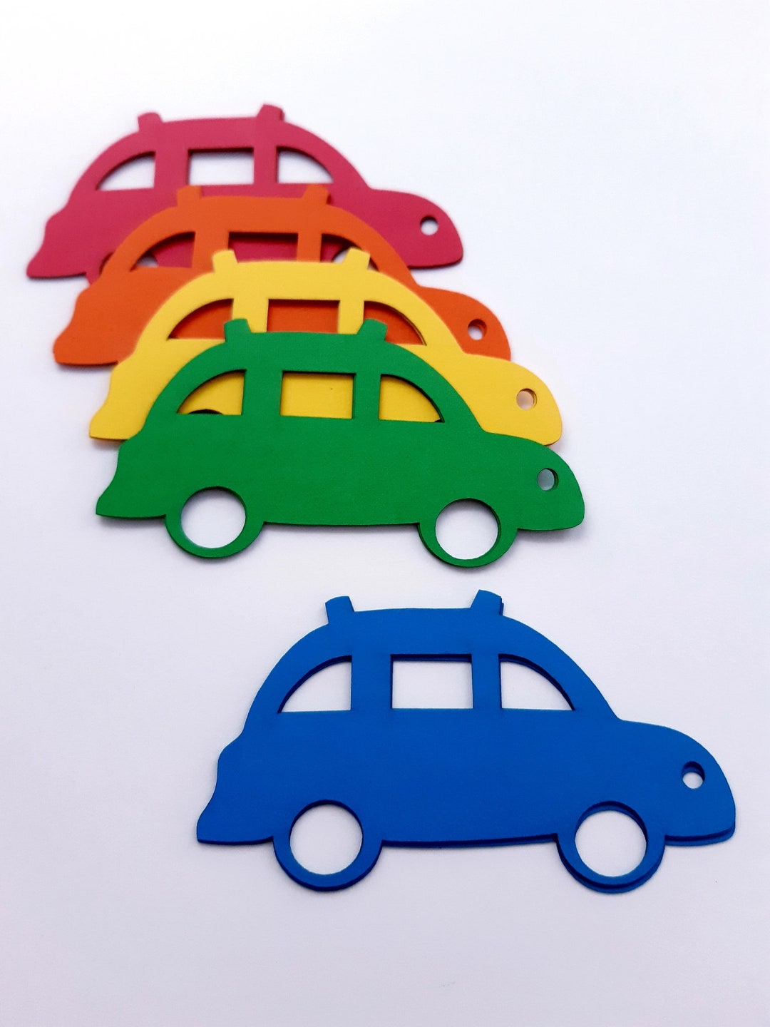Car Die Cut Outs ( Scrap Booking, Transportation Decor, Party ...