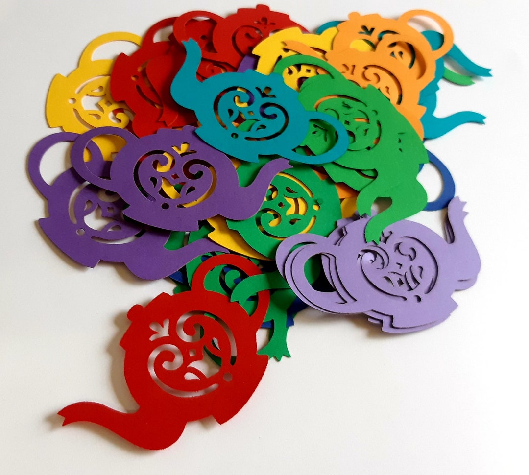 Scandinavian Style Tea Pot Die Cut Out ( Scrap Booking, Party ...