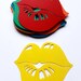 Lip Die Cut Outs ( Party Decoration, Bachelorette Party Decor, Confetti ...