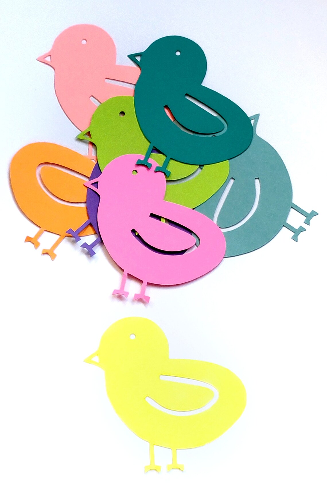 Baby Chick Die Cut Outs ( Spring Decor, Card Making, Embellishments ...
