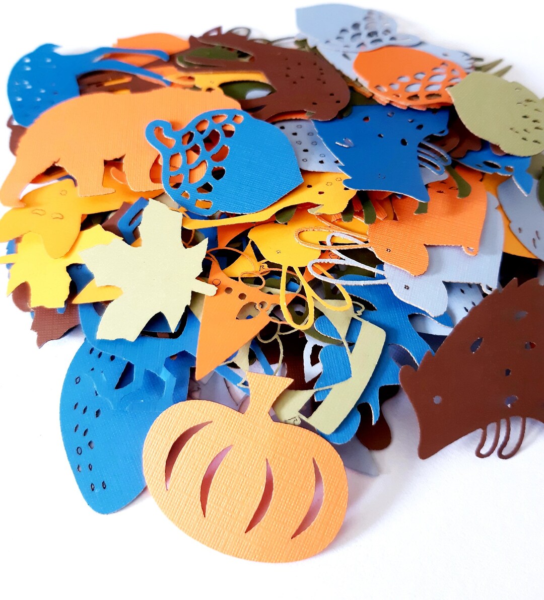 Fall Autumn Die Cut Out Variety Mix ( Scrap Booking, Card Making ...