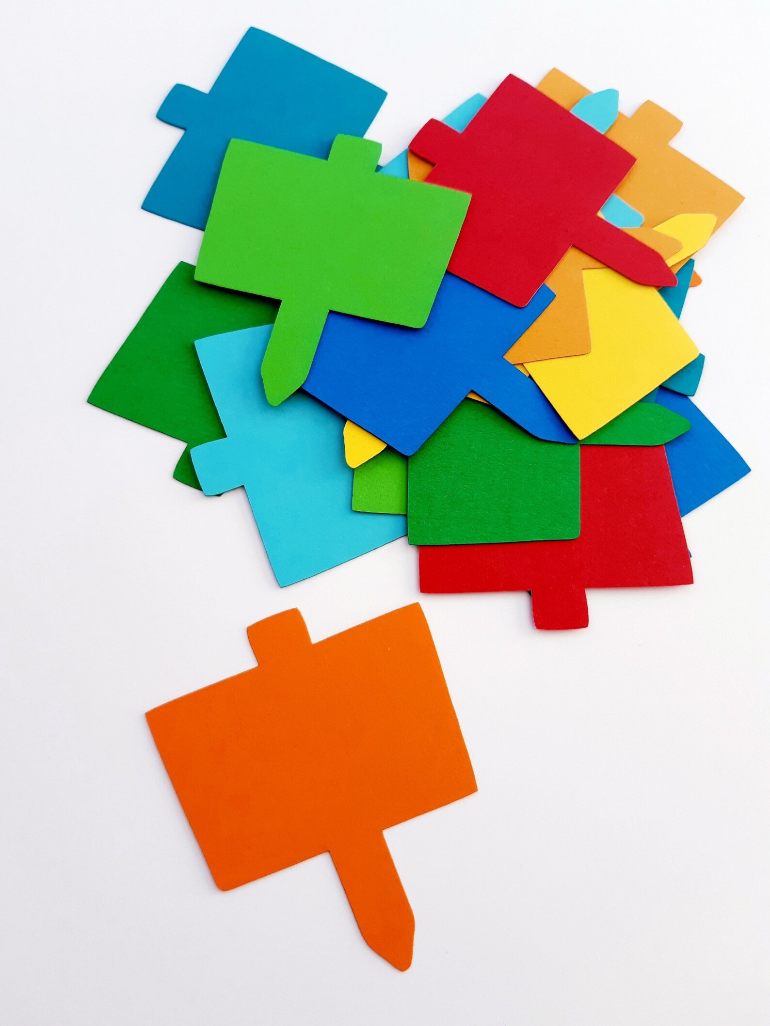 Garden Stake Die Cut Outs ( Paper Garden Stakes, Elementary/ Pre ...