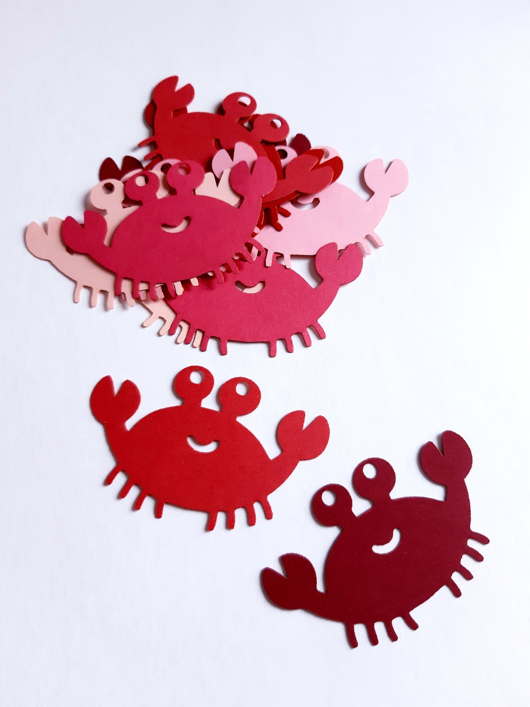 Crab Die Cut Outs ( Under the Sea Theme, Scrap Booking, Embellishments ...