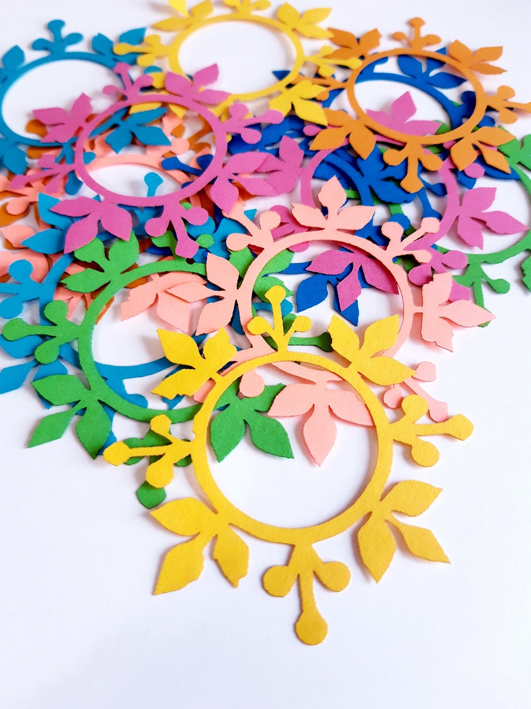 Fancy Paper Picture Frame Die Cut Out ( Scrap Booking, Embellishments ...