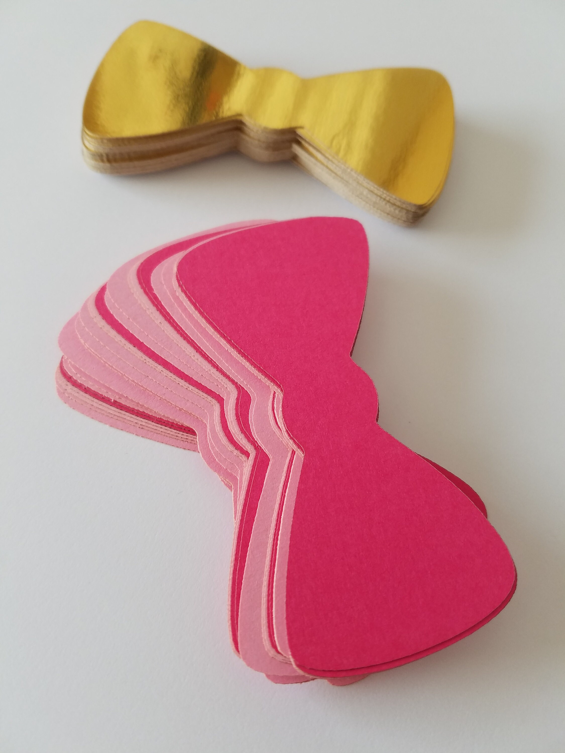 Bow Tie Die Cut Outs Party Supplies Party Decoration Baby - Etsy