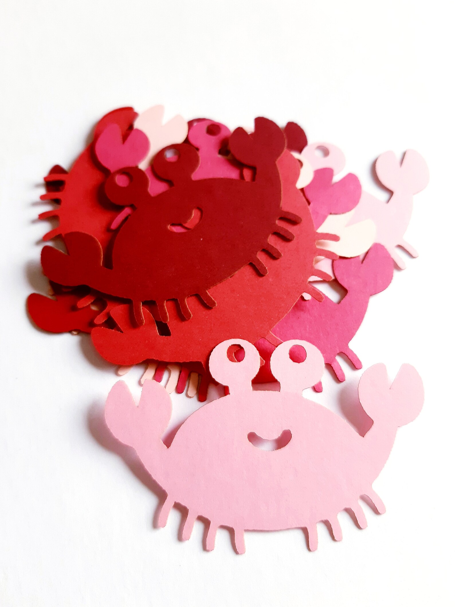 Crab Die Cut Outs ( Under the Sea Theme, Scrap Booking, Embellishments ...