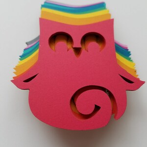 Owl Die Cut Out ( Card Making, Confetti, Crafts , Scrap Booking ) - Etsy