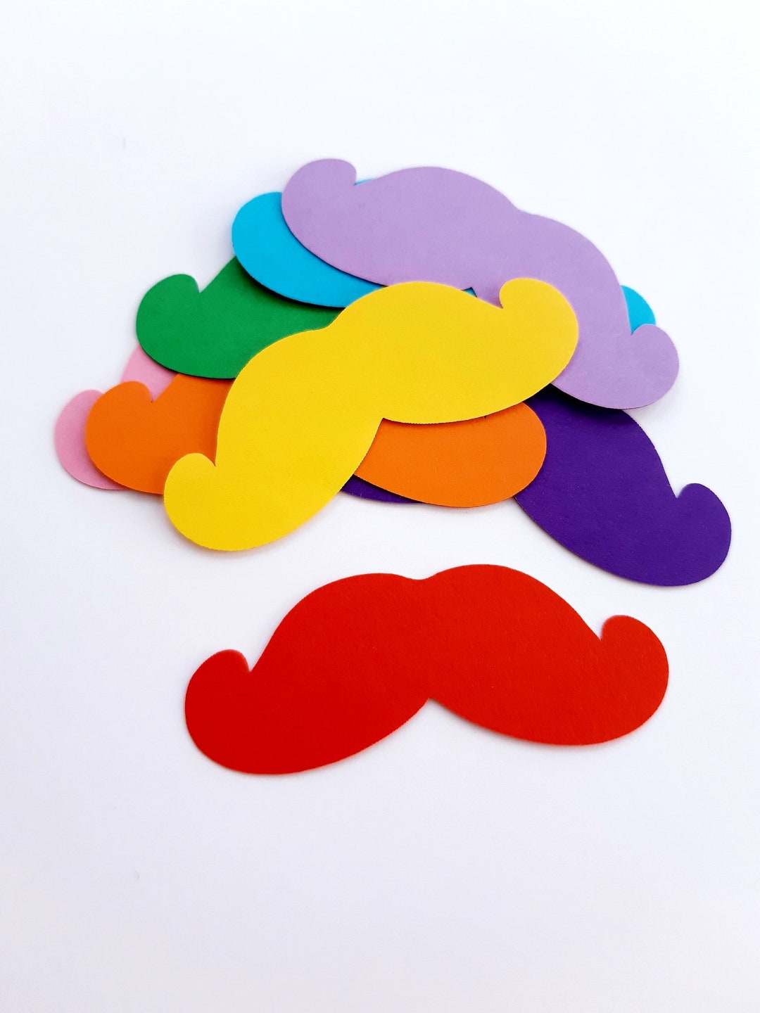 Mustache Die Cut Out ( Baby Shower Decor, Party Decoration, Scrap ...