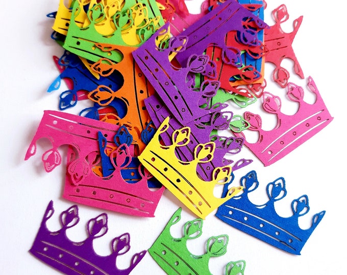 Crown Die Cut Outs ( Princess/prince/queen/king Decoration, Party ...