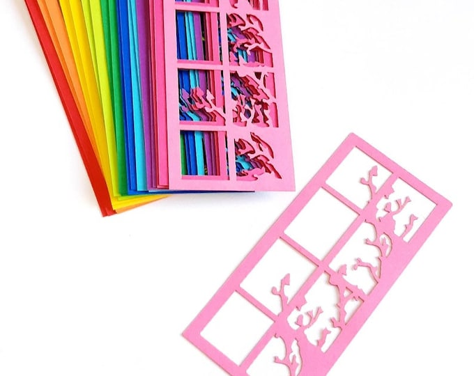 Intricate Paper Window Frame Die Cut Outs ( Scrap Booking, Confetti ...