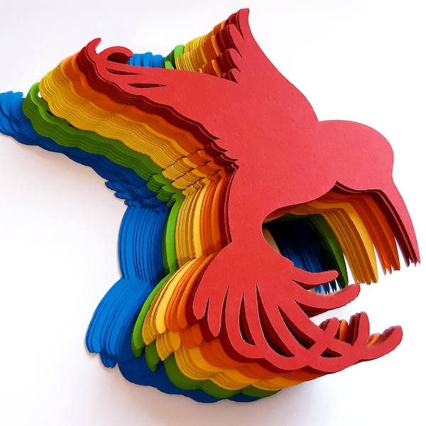 Hummingbird Die Cut - Etsy