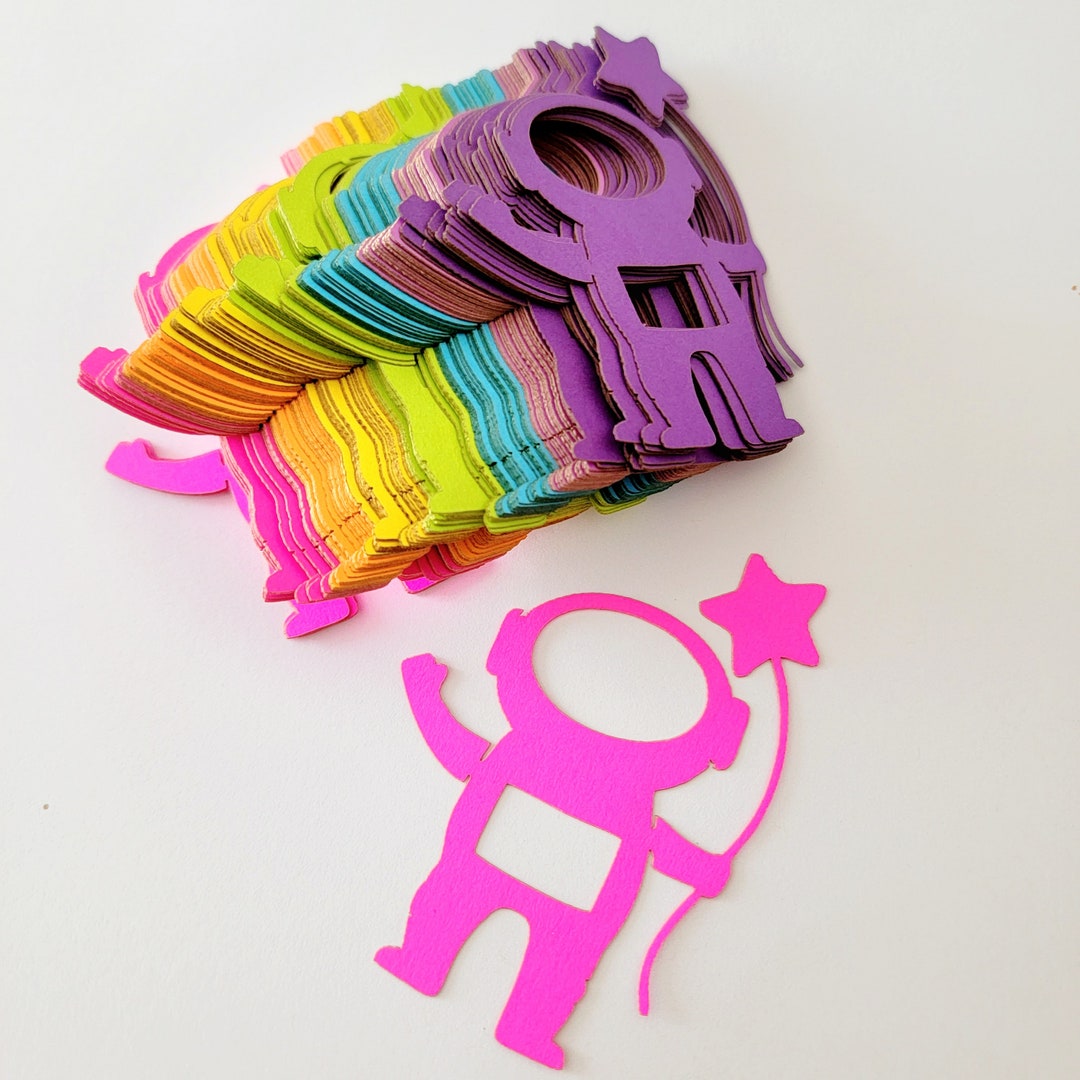 Astronaut Die Cut Out ( Space Decor, Confetti, Classroom Decor, STEM ...