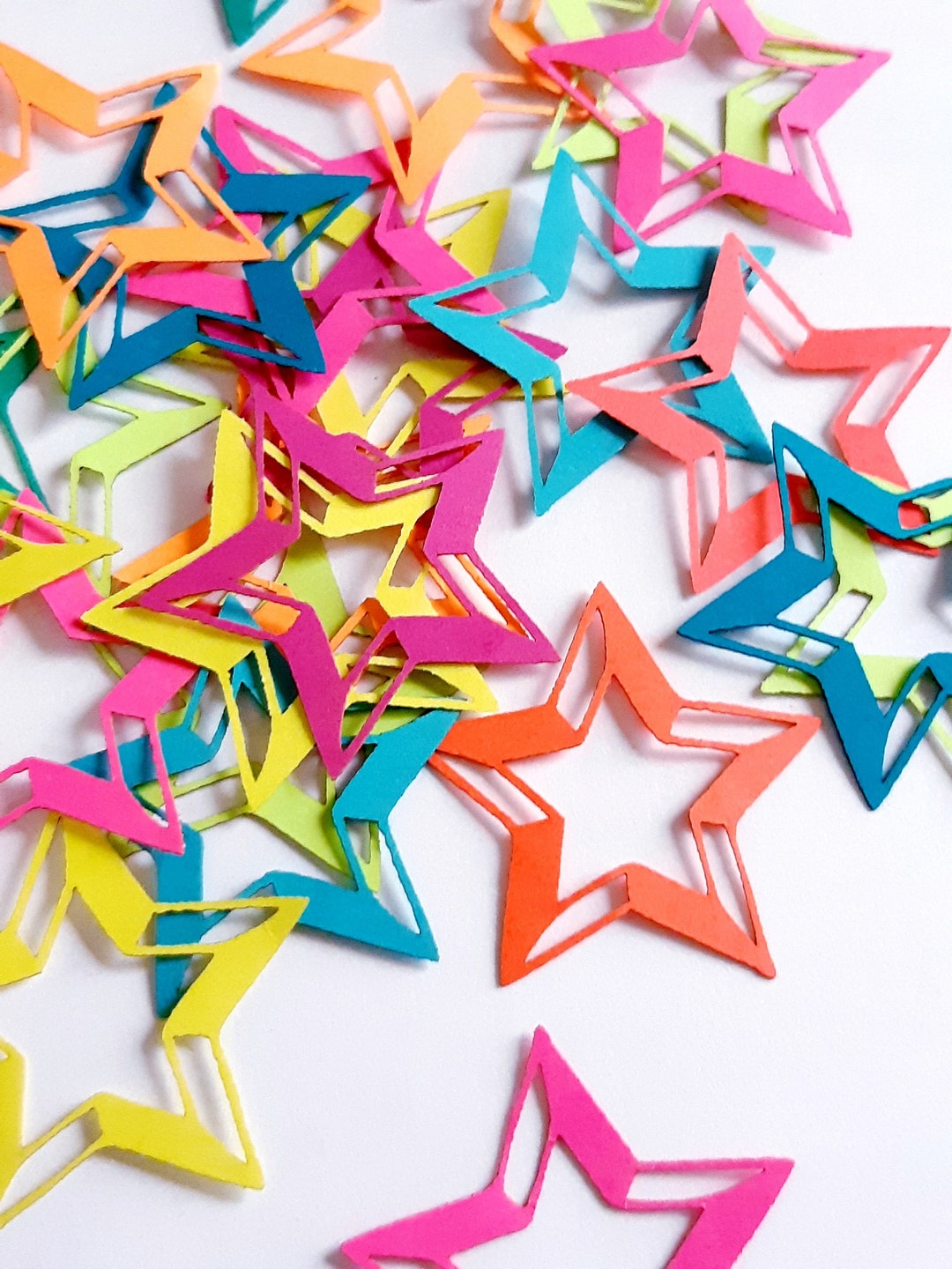 Star Die Cut Outs ( Confetti, Table Scatter, Party Decoration ...