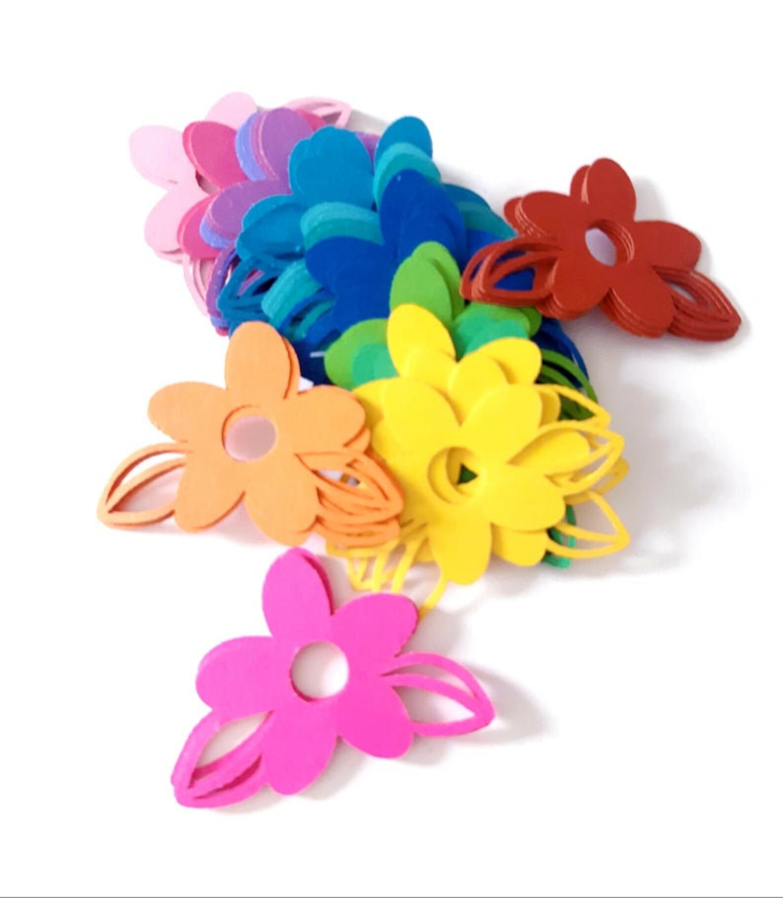 Flower Die Cut Out ( Scrap Booking, Confetti, Party Decoration, Card ...