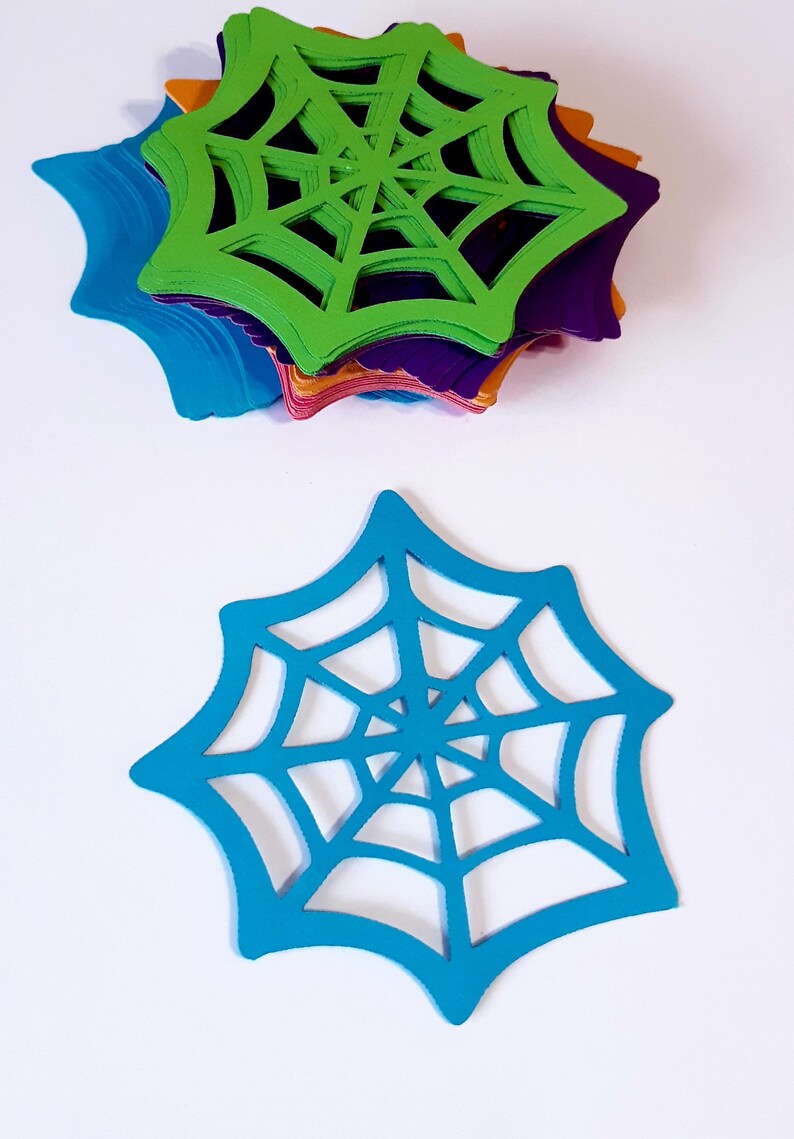 Spider Web Cut Outs Halloween Decoration Fall Decoration - Etsy