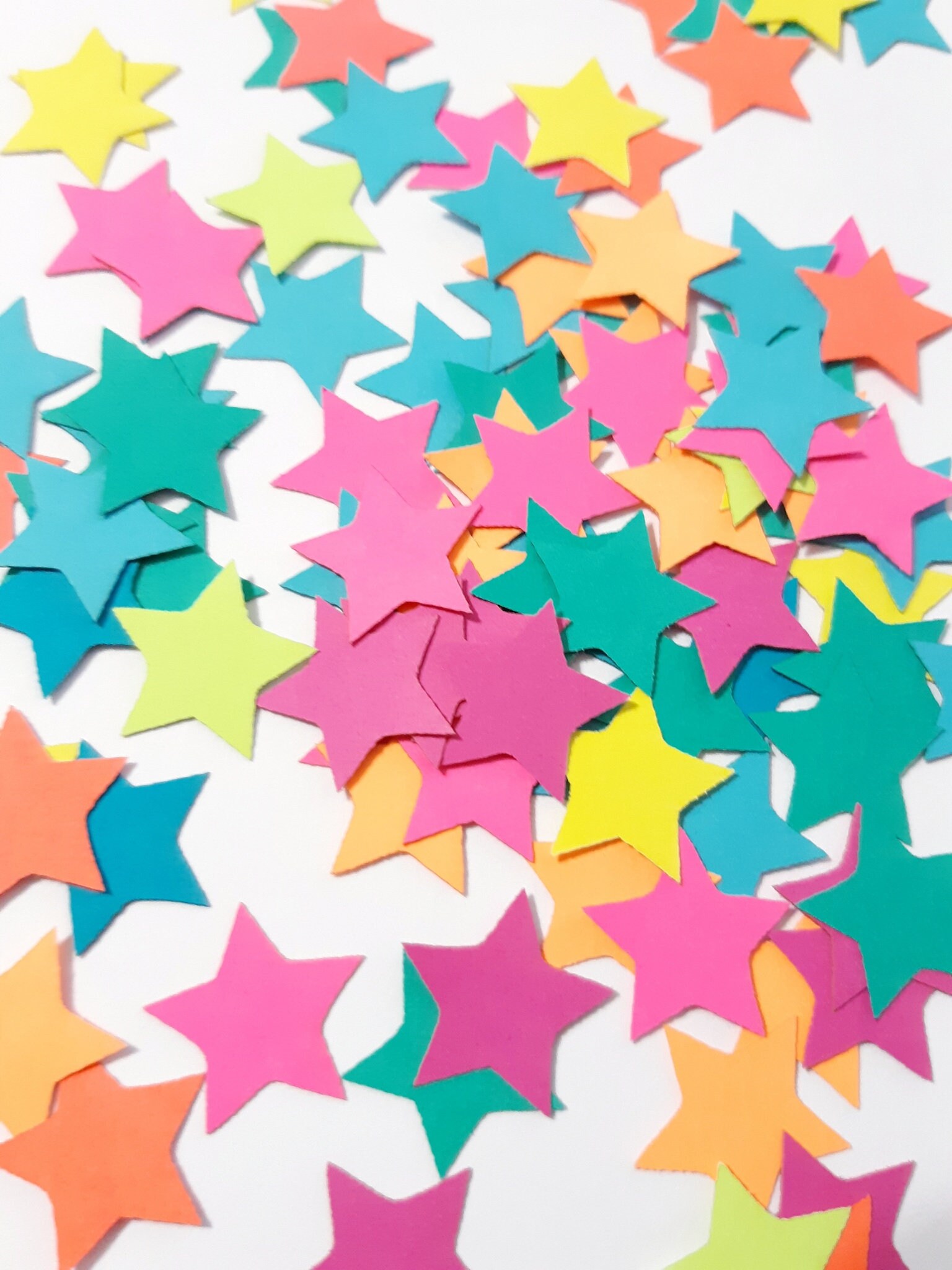 Star Die Cut Outs Confetti Table Scatter Party Decoration - Etsy