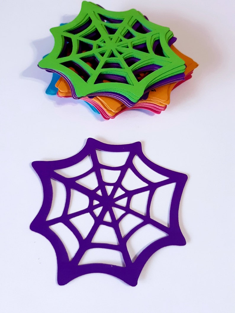 Spider Web Cut Outs Halloween Decoration Fall Decoration - Etsy