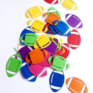 Football Die Cut Out ( Football Decor, Embellishments, Confetti, Scrap ...