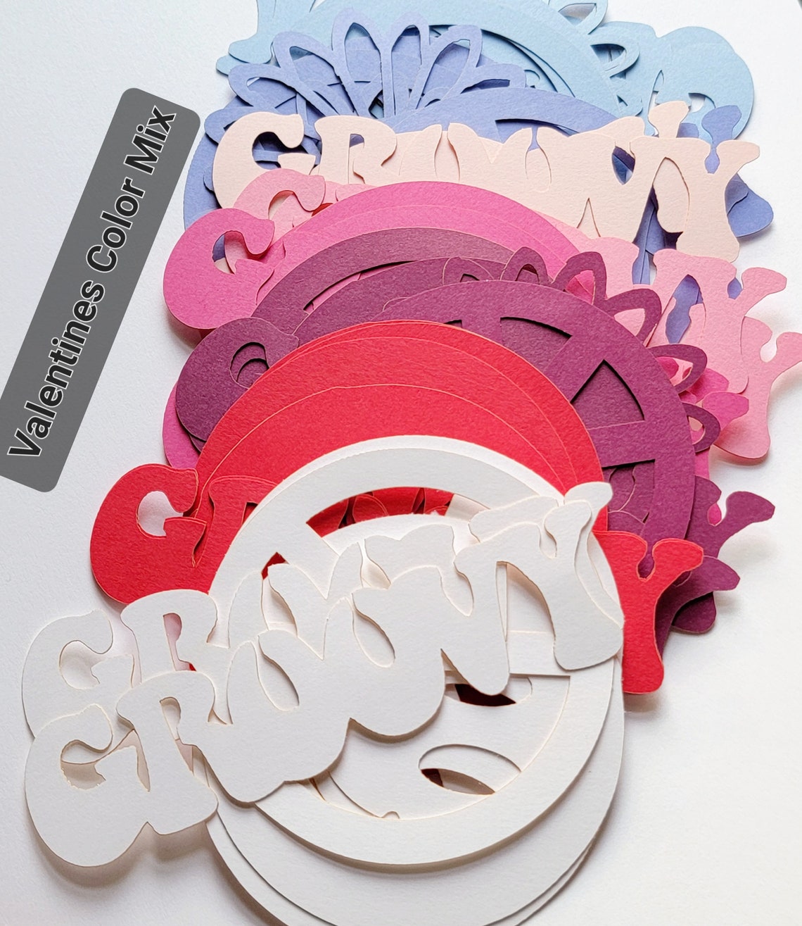 Groovy Retro 60s Themed Die Cut Out Variety Pack Retro - Etsy