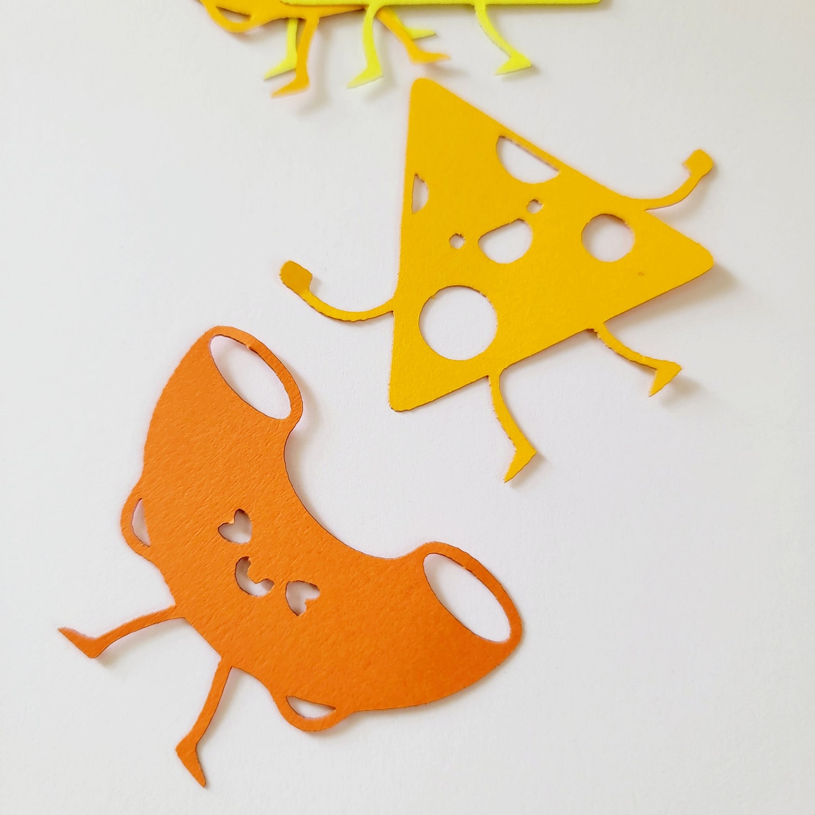 Macaroni and Cheese Die Cut Outs ( Kids Crafts, Card Making, Scrap ...
