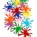 Paint Splatter Die Cut Outs ( Scrap Booking, Kids Crafts, Decoupage ...