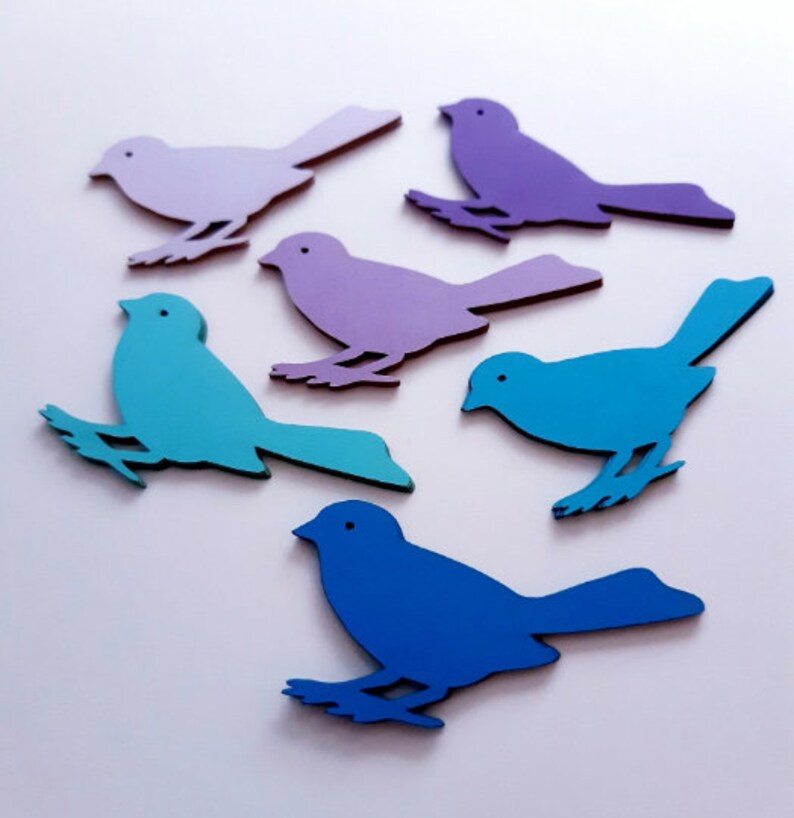 Robin Bird Die Cut Out ( Confetti, Scrap Booking, Card Making, Party ...