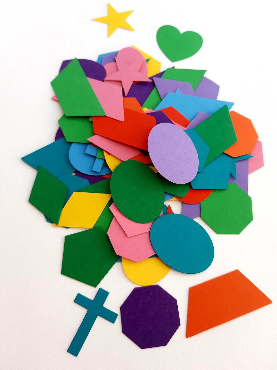 Variety Pack of Shape Die Cut Outs Scrap Booking Decoupage - Etsy