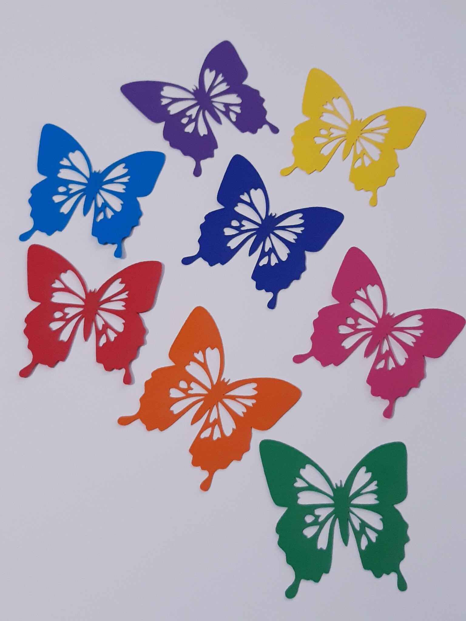 Butterfly Die Cut Outs ( Spring Decor, Baby Shower Decor ...