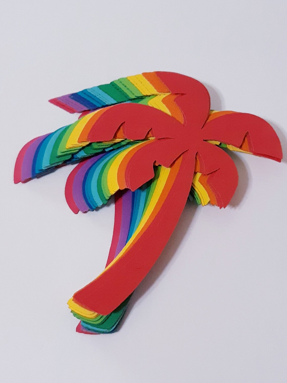 Palm Tree Die Cut Outs Tropical Theme Decor Scrap Booking Etsy