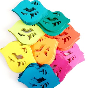 Lip Die Cut Outs ( Party Decoration, Bachelorette Party Decor, Confetti ...