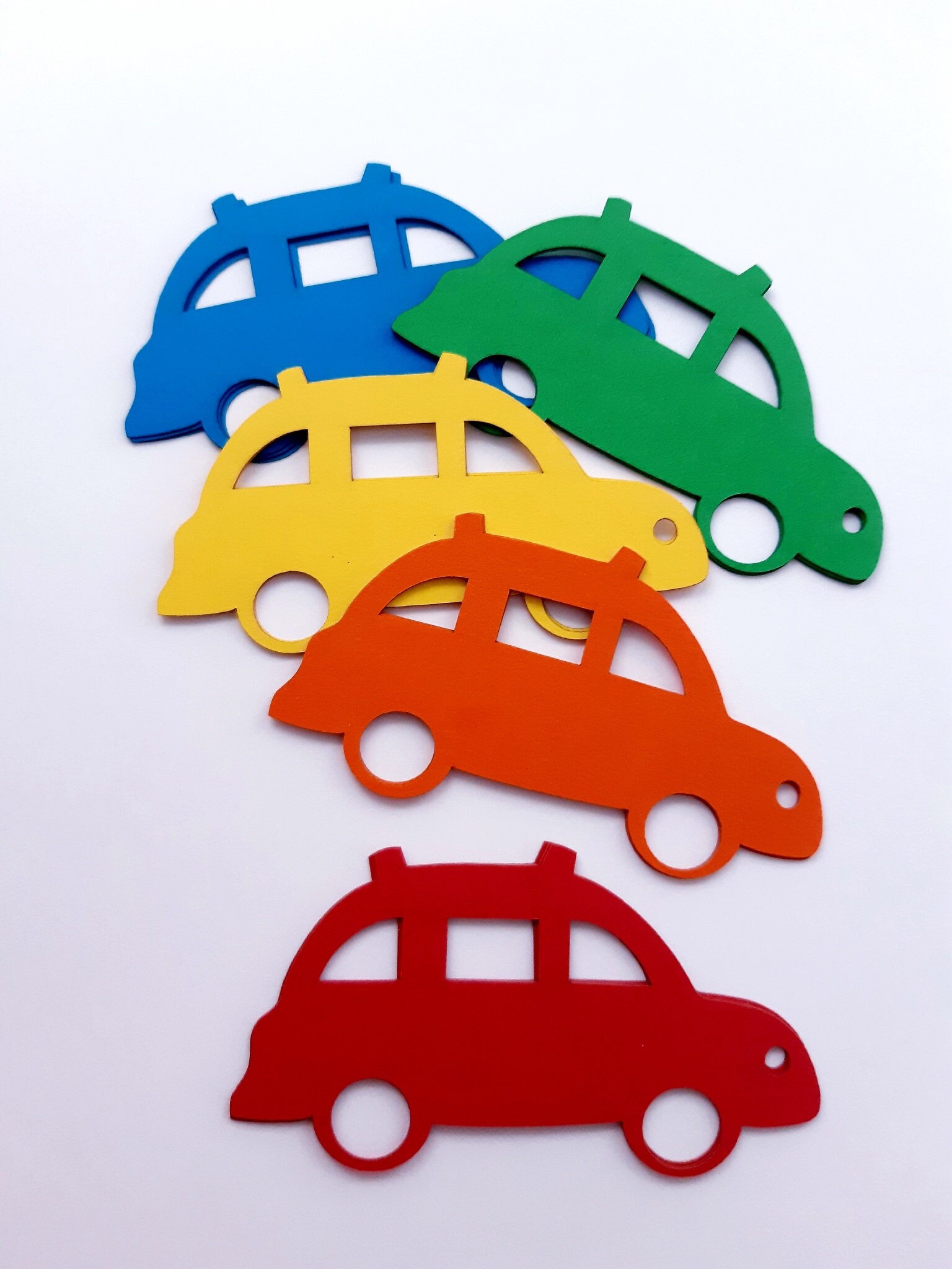Car Die Cut Outs Scrap Booking Transportation Decor Party - Etsy
