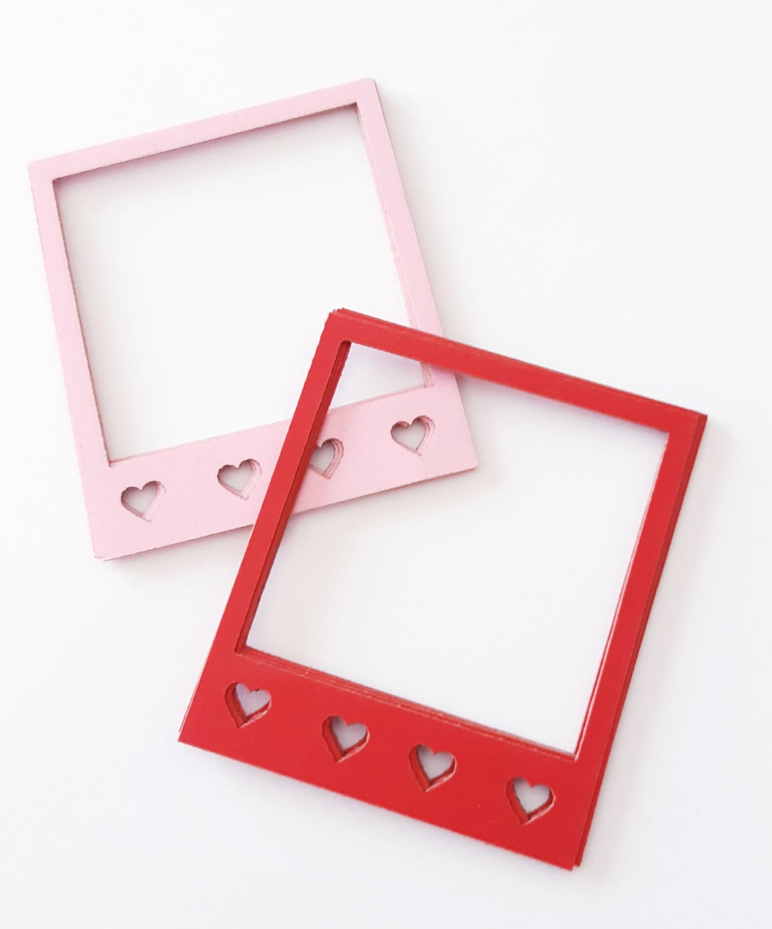 Valentines Day Photo Heart Frame Die Cut Out Scrap Booking - Etsy