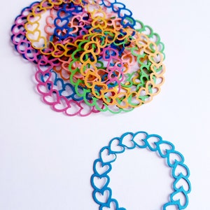 Circle of Hearts Die Cut Out ( Scrap Booking, Card Making, Valentines ...