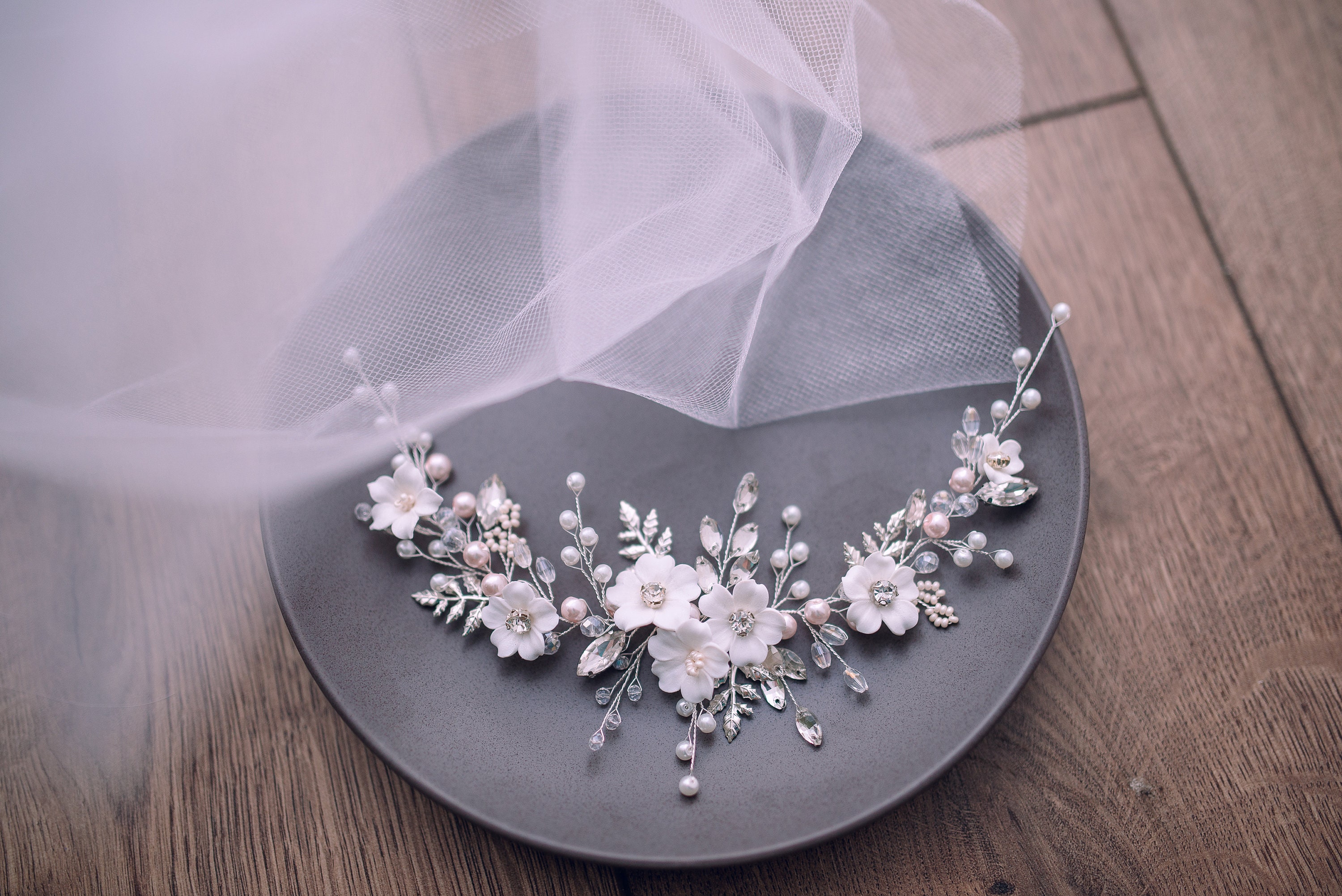 Bridal Hair Accessories-bridal Hair Vine-wedding Hair - Etsy UK