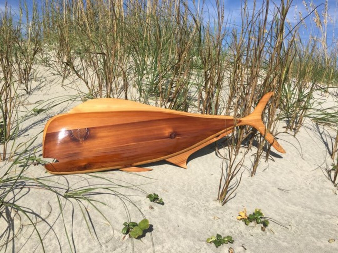 Wooden Dolphin - Etsy