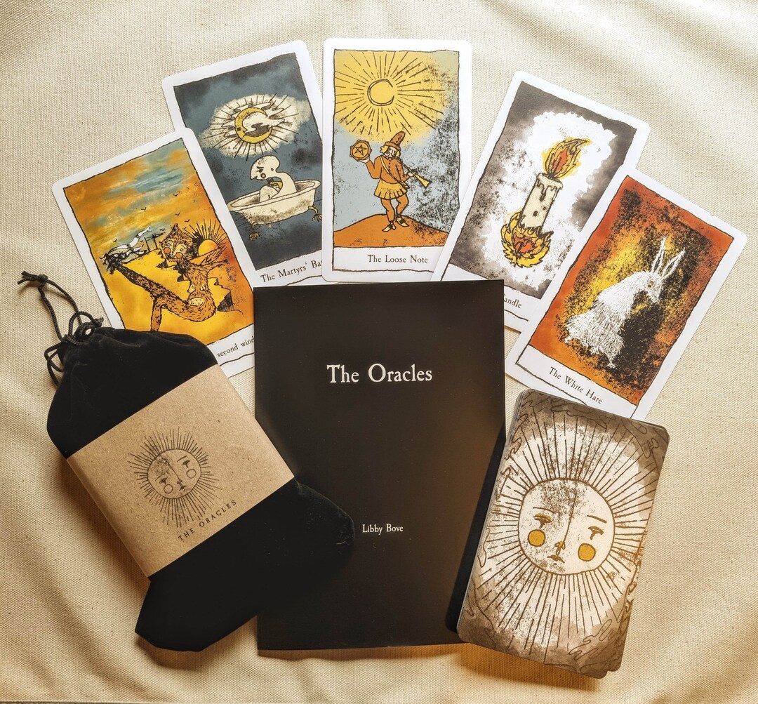 The Oracles. Orginal Oracle Card Deck by Libby Bove. Includeds Book of ...