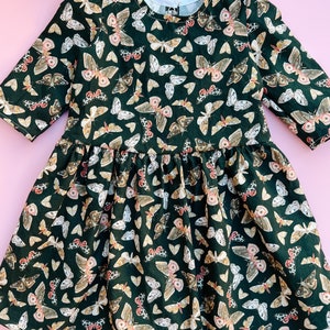 Moth Dress, Cottagecore Moth Dress - Etsy