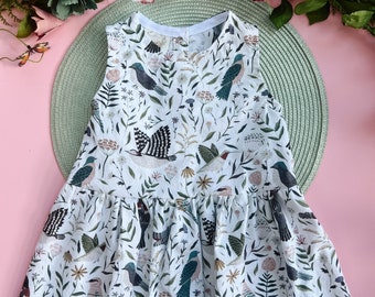 Woodland Bird Dress - Etsy