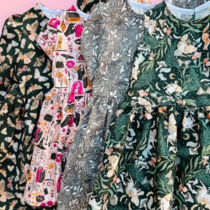 Moth Dress, Cottagecore Moth Dress - Etsy