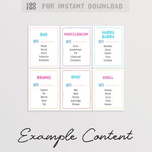 90s Forbidden Words - the Hilarious Party Game of Giving Careful Clues ...