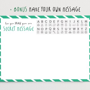 Coded Secret Elf Messages Bundle | Christmas Secret Message | Elf Ideas ...